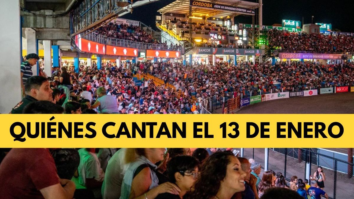 Jesús María 2026: quiénes cantan hoy, martes 13 de enero, y dónde verlo ...