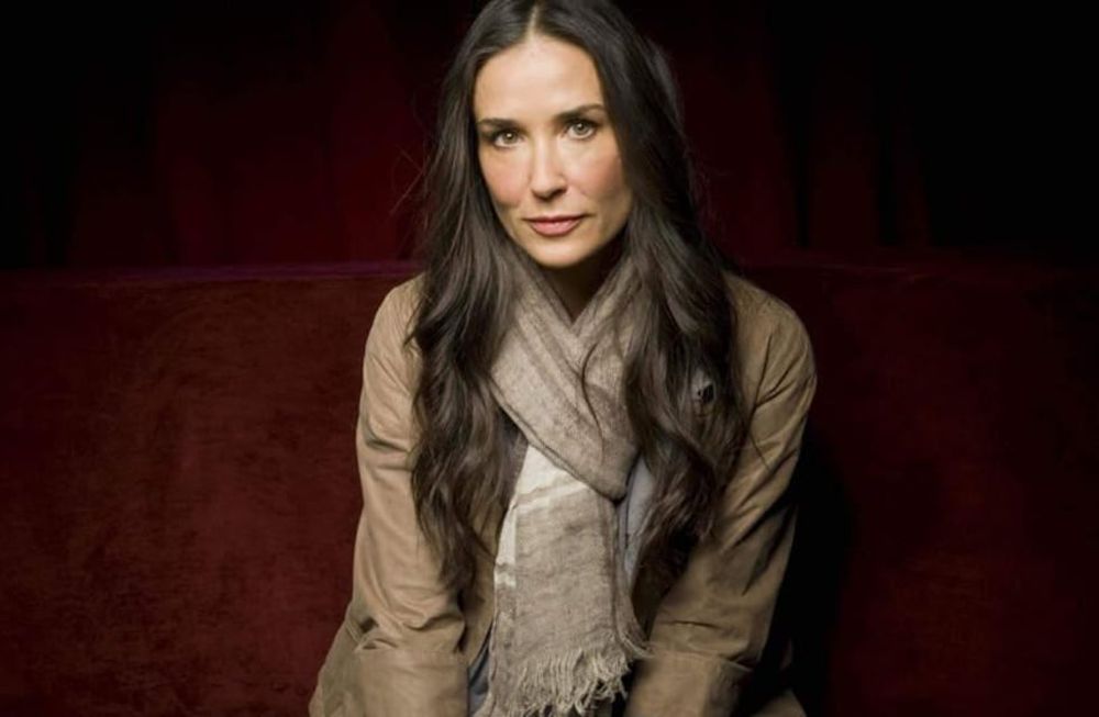 La foto subida de tono de Demi Moore con la que desafió la censura de ...