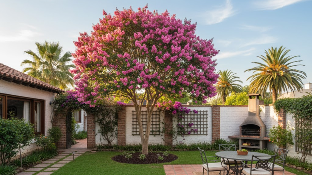 El árbol perfecto para patios chicos: da sombra rápida, no rompe ...