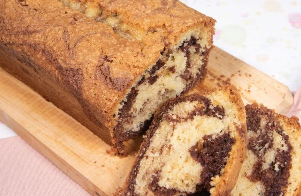Cómo hacer un budín marmolado económico, húmedo y súper esponjoso solo ...