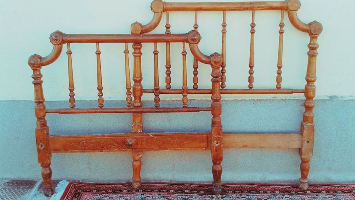 Recicla el cabecero de la cama y convertilo en un banquito ideal para ...