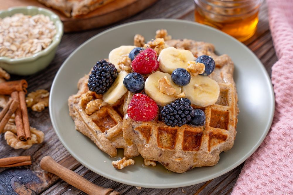 Cómo hacer waffles saludables: ideal para quienes necesitan mantener la ...