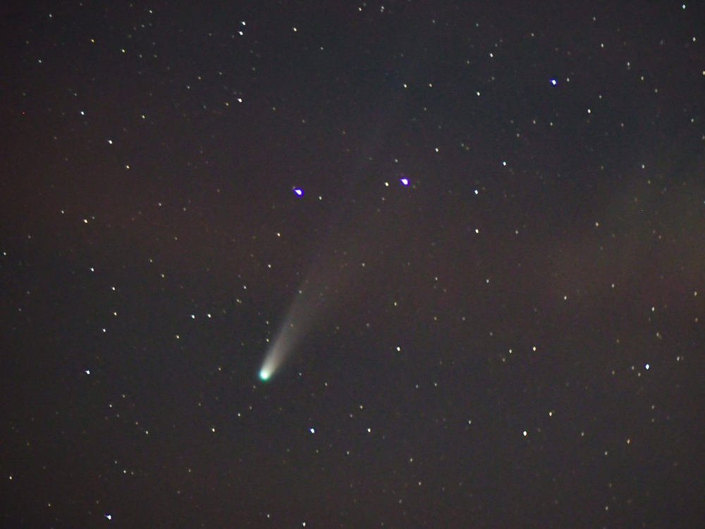 Se aproxima el cometa Lemmon, el fenómeno que no se repetirá en más de ...