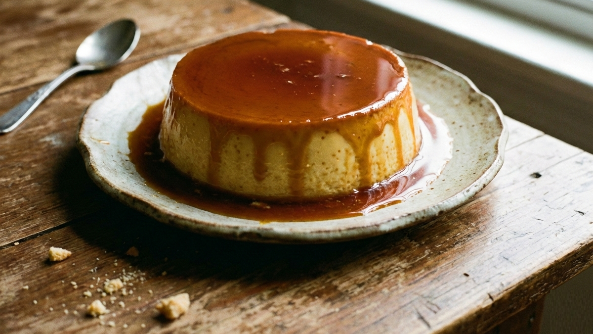 Flan Casero En Pocos Minutos Sin Horno Ni Huevo Una Receta Fácil Y