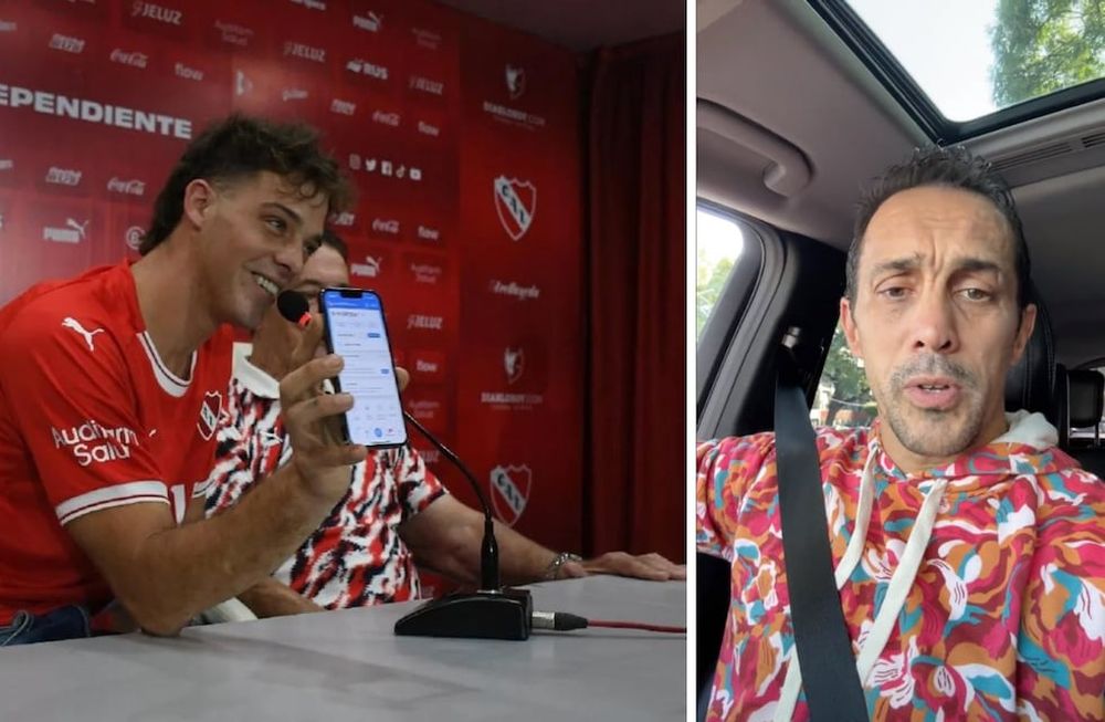 Chatruc, ídolo de Racing, colaboró en la colecta para Independiente y ...