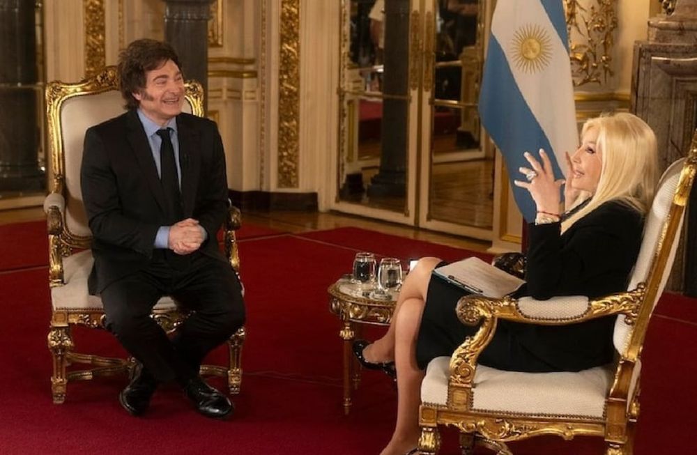 En el stream de Telefe liquidaron a Milei con Susana: “Embole y papelón”