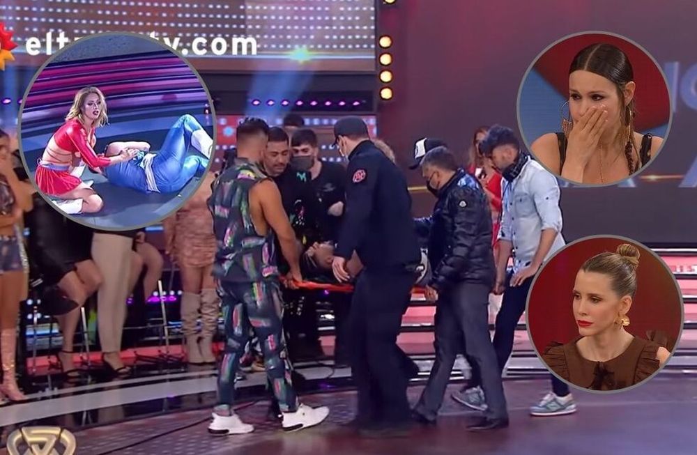 Así fue el terrible y doloroso accidente de Facu Mazzei bailando con ...