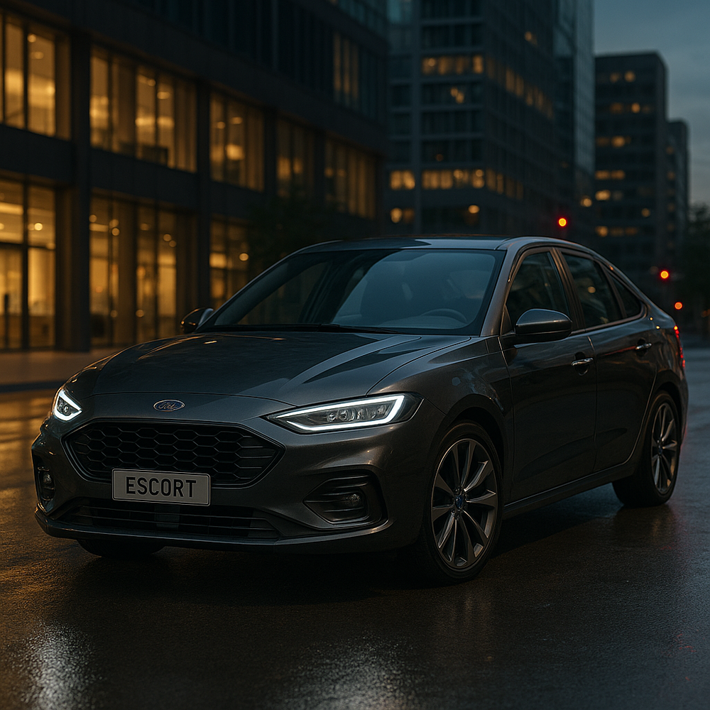 Así se vería el nuevo Ford Escort: la versión 2027 del histórico auto