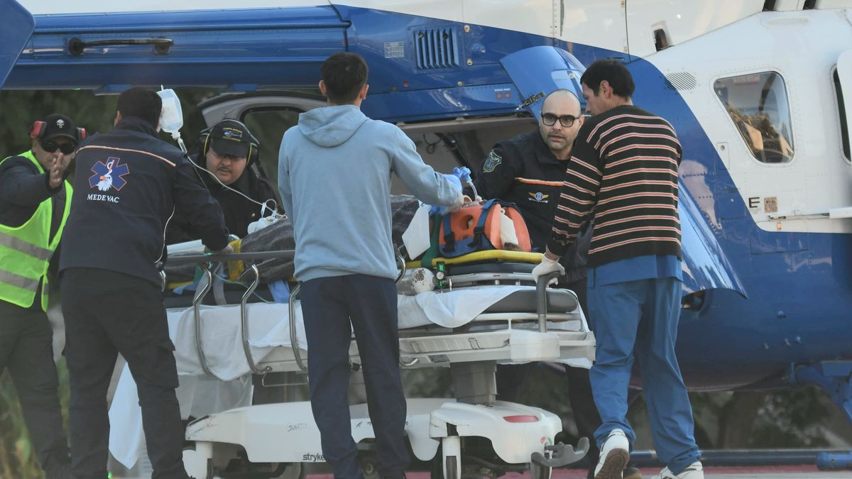 De Uspallata al Central: así fue el traslado en helicóptero de la mujer herida en el choque de ...