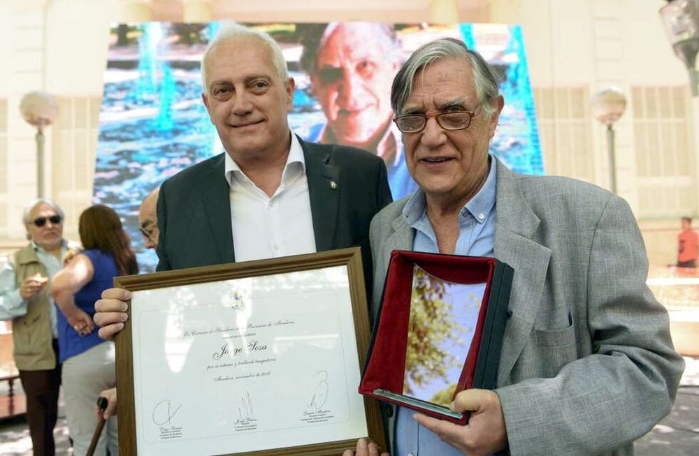Jorge Sosa y una merecida distinción