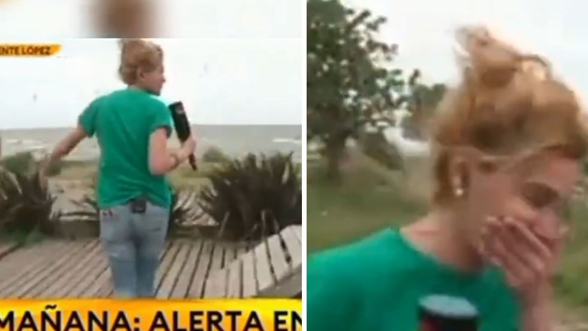 Una notera de TN sorprendió a una pareja de “trampa” en pleno vivo y el ...