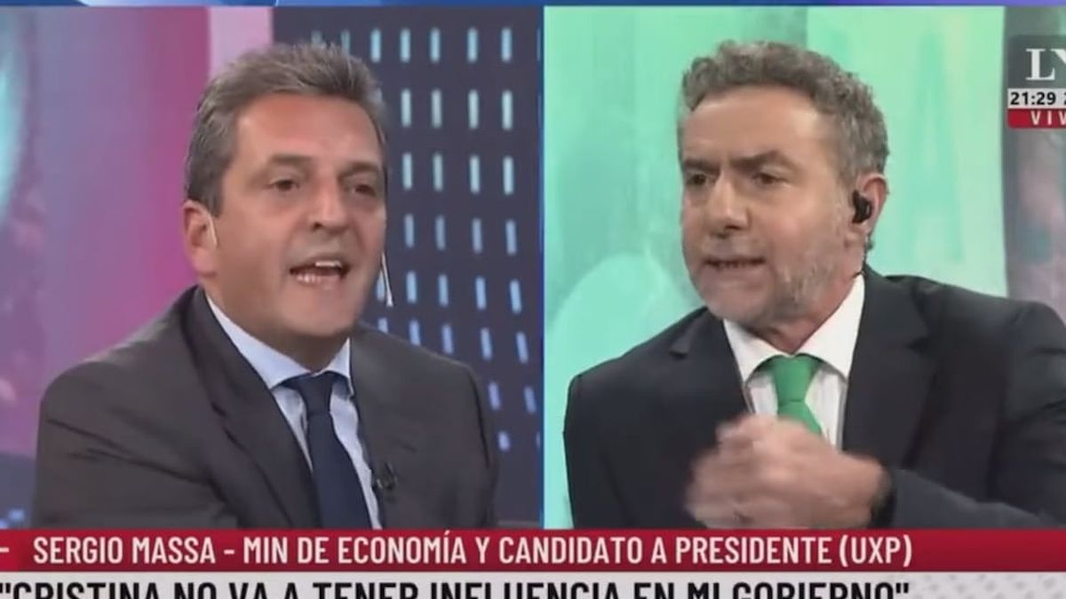 Massa la pasó mal con Majul y se enojó en vivo: “No me haga así con la ...