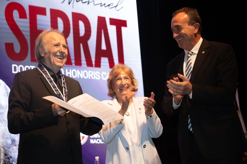 Joan Manuel Serrat, doctor Honoris Causa por la UNCuyo: crónica de un ...