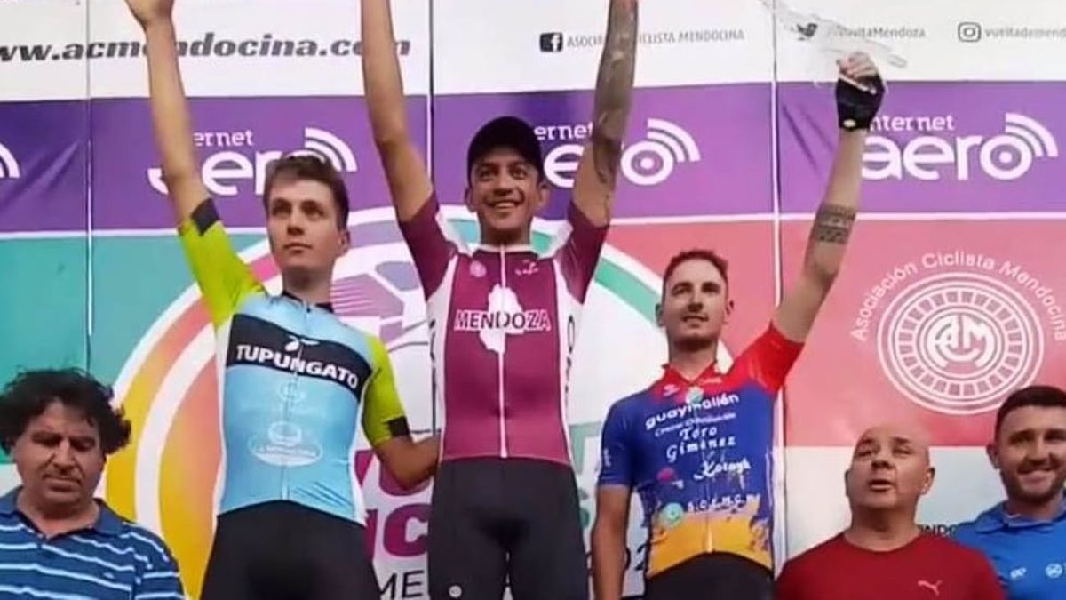 47° Vuelta ciclística de Mendoza: Mauricio Páez voló en las calles ...