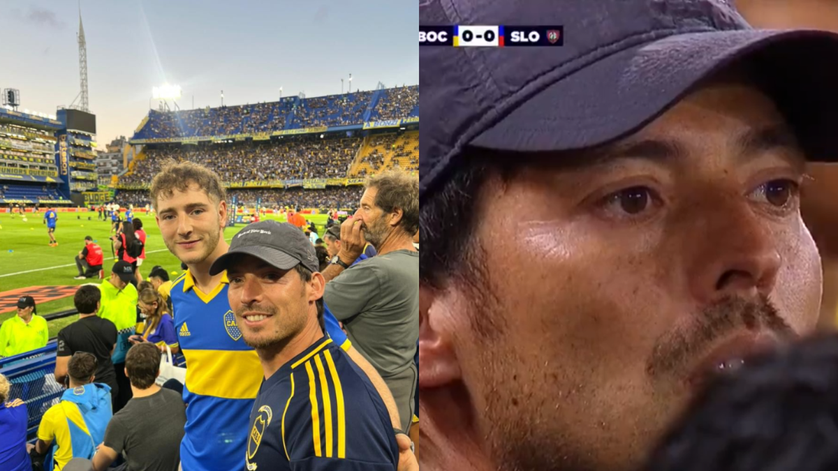 Visita de lujo en La Bombonera: David Silva fue a la cancha a ver Boca ...