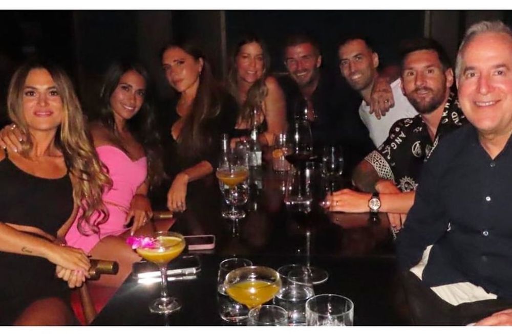 Así fue la noche en “familia” de Lionel Messi, Antonela Roccuzzo y ...
