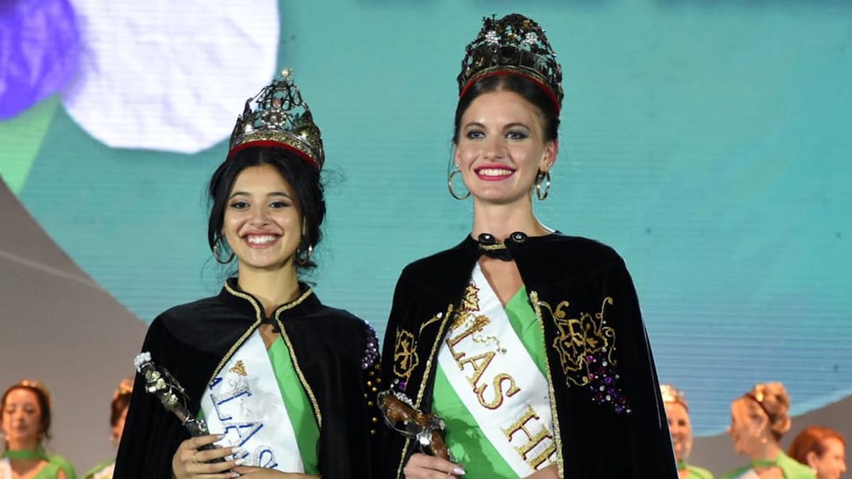 Noelia Moreno fue coronada en la “Vendimia de las cosas simples” de Las ...